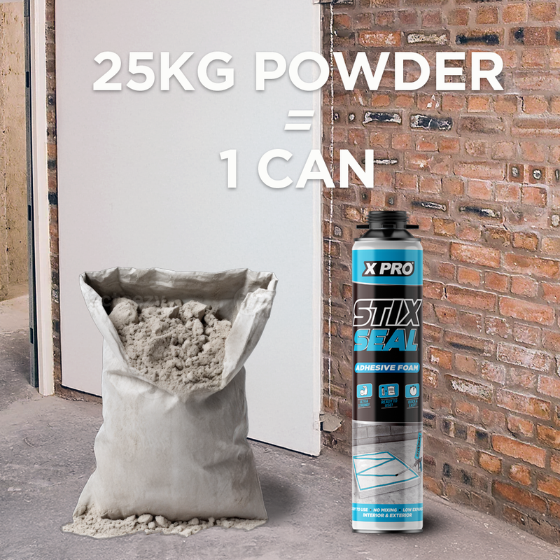 XPRO Stixseal Plasterboard Adhesive Foam | Fast & Strong – Sealant ...