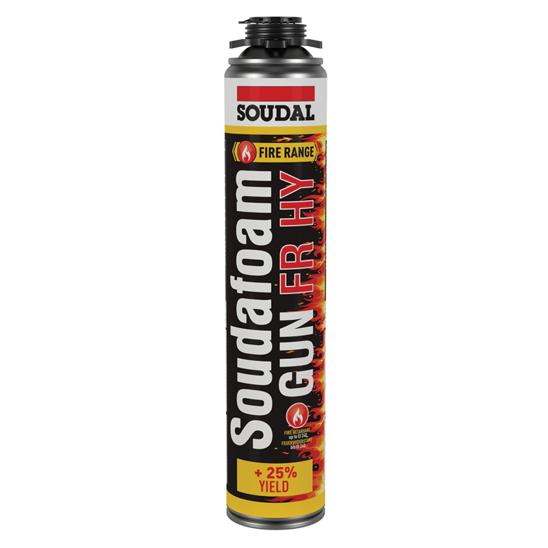 Soudal Soudafoam FR Fire Rated PU Foam Gun Grade- 750ml – Sealant Wholesale